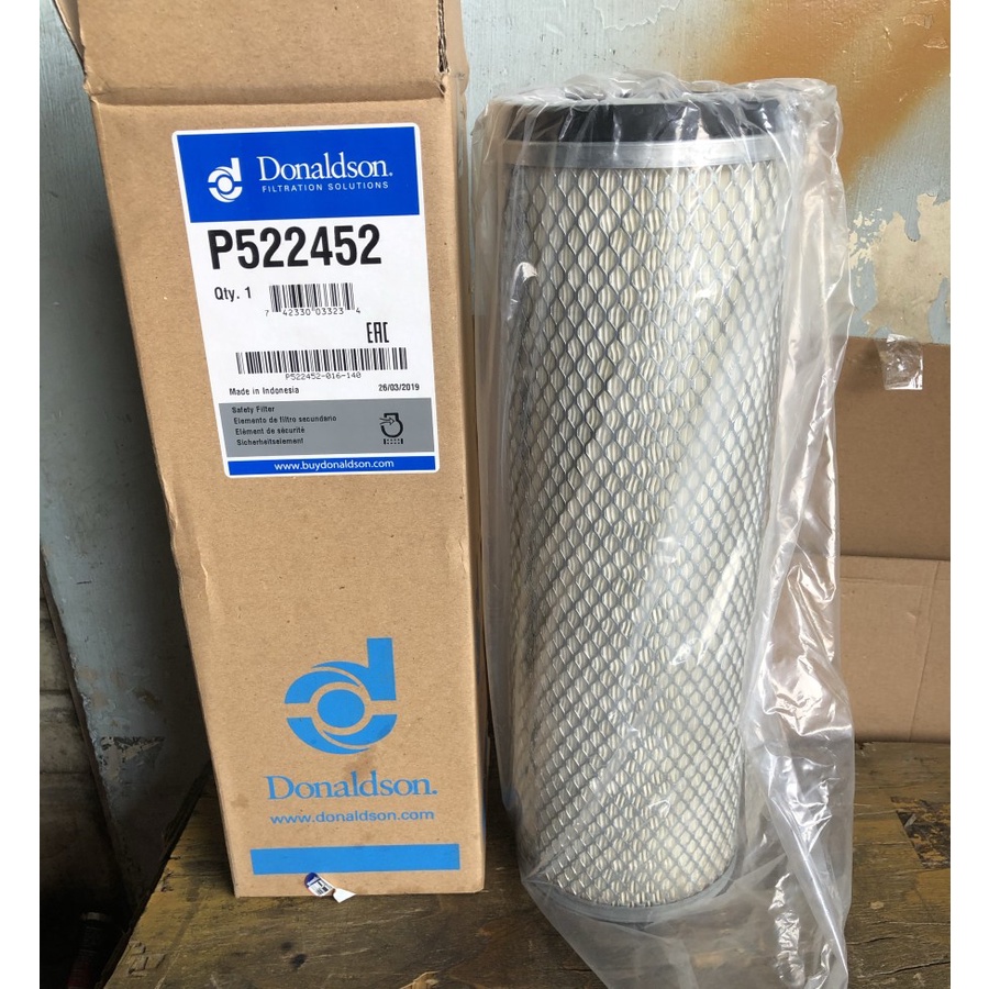 Jual AIR FILTER P522452 + P181191 SET INNER + OUTER FILTER UDARA ...