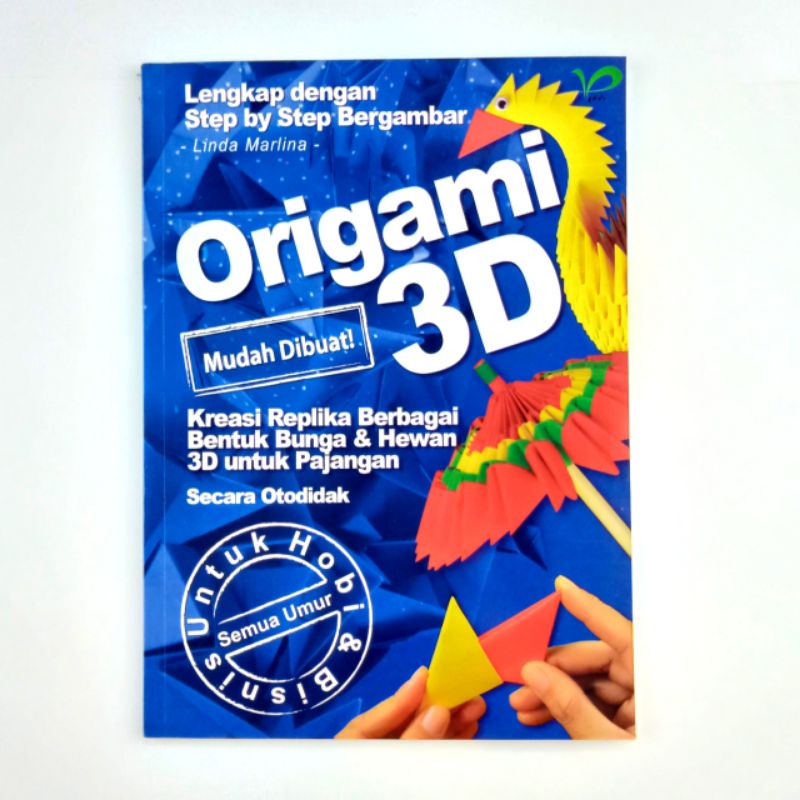 Jual Buku Origami 3D Secara Otodidak | Shopee Indonesia