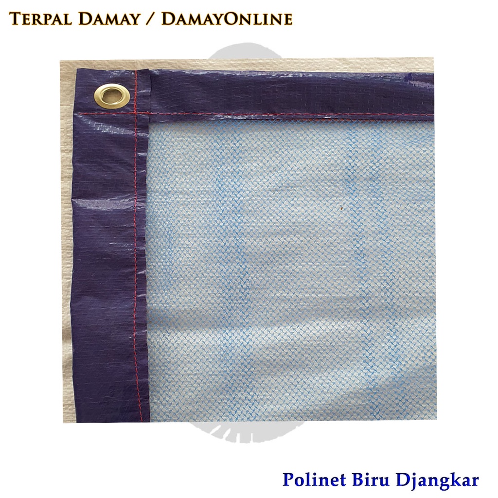 Jual Polinet Biru Djangkar + Lis A3 Dan Ring ( Ukuran Bebas / M2 ...