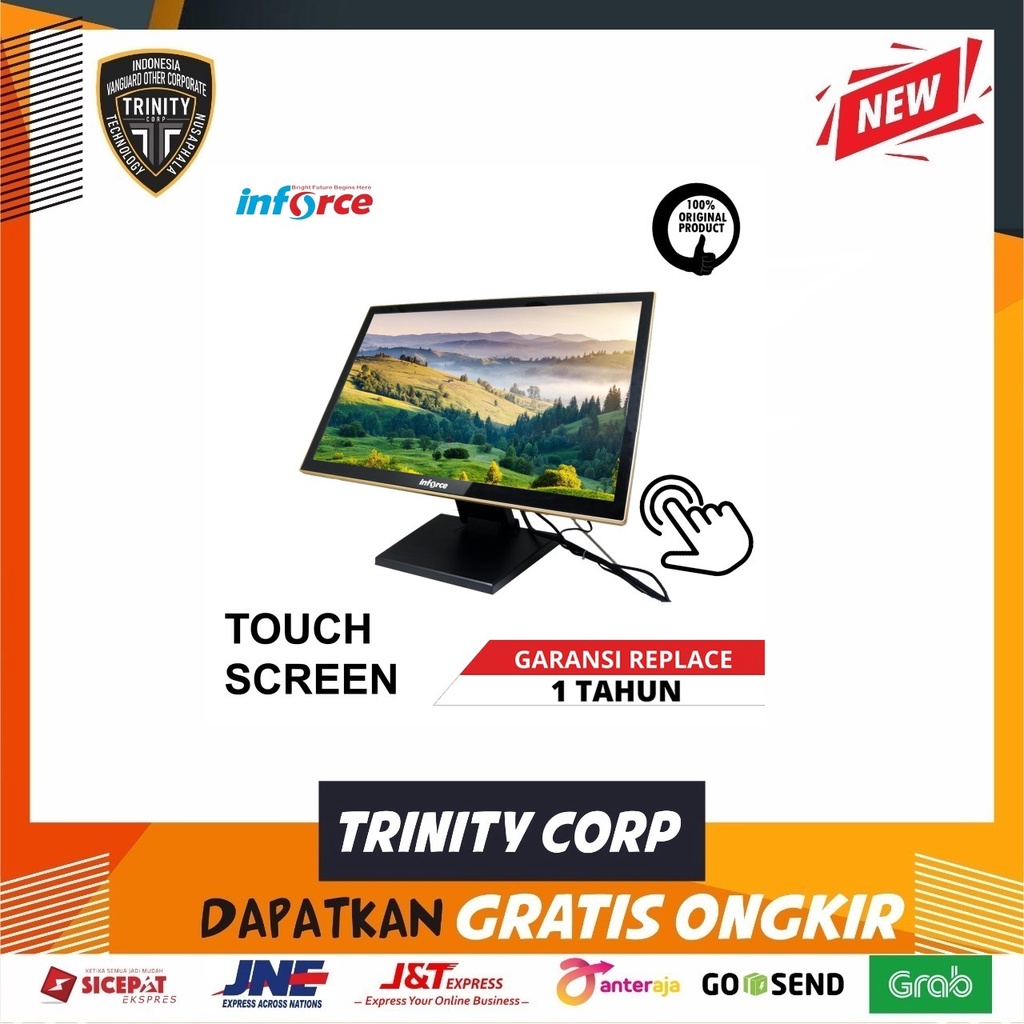 Jual MONITOR INFORCE TOUCHSCREEN 17" 1700TC TOUCH SCREEN INCH | Shopee ...