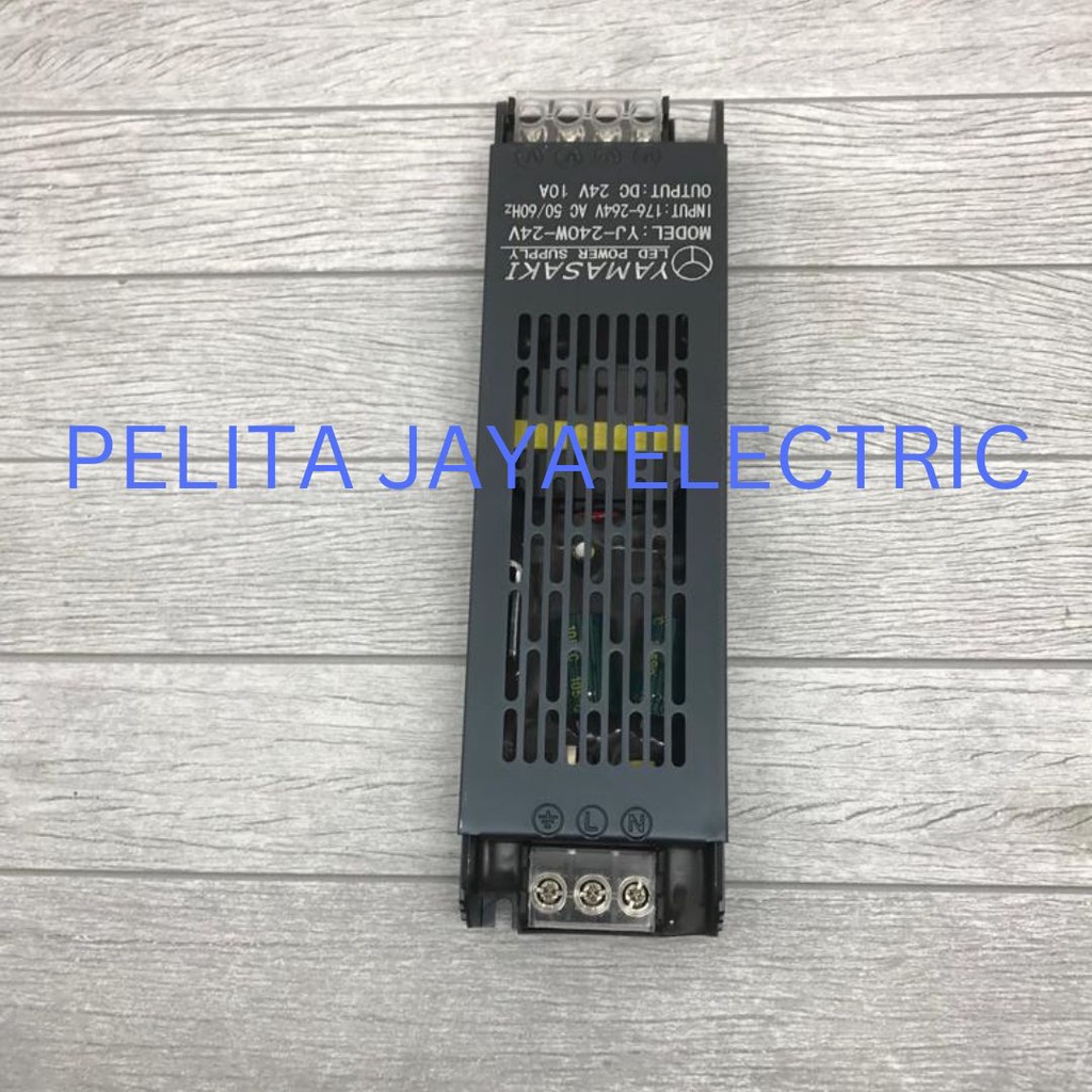 Jual Trafo Power Supply Slim Blue 24V 10A - ORIGINAL 100% | Shopee ...