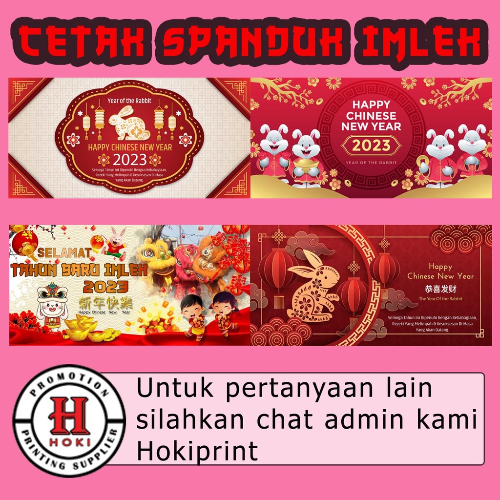 Jual Spanduk Imlek Banner Imlek Lebaran Chinese New Year Gong Xi Fa Chai Hiasan Imlek | Shopee ...