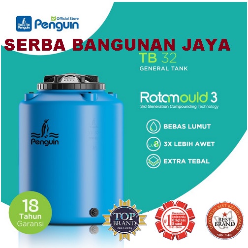 Jual Toren Penguin Tb 32 ( 300 Liter ) Toren Tangki Air | Shopee Indonesia