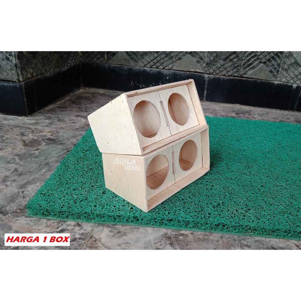 Jual Box Speaker Miniatur Line Array 2 inch Dobel Bahan Triplek 3mm ...