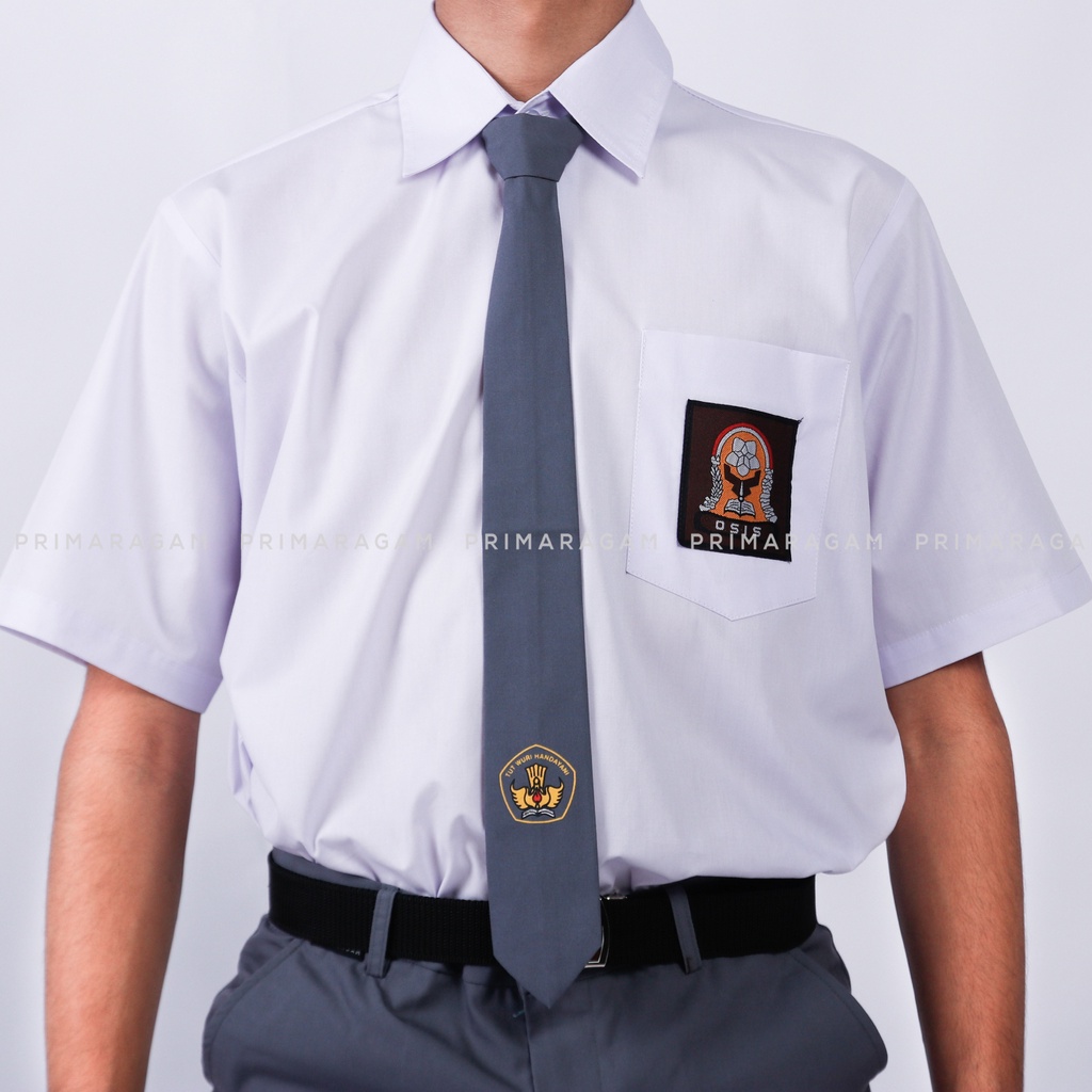 Jual Dasi Sekolah Sma Abu Instan Siap Pakai | Shopee Indonesia