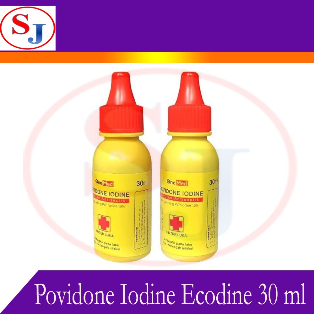 Jual Ecodine 30ml / Poviden Iodine Lautan Antiseptik / Sejenis Betadine ...