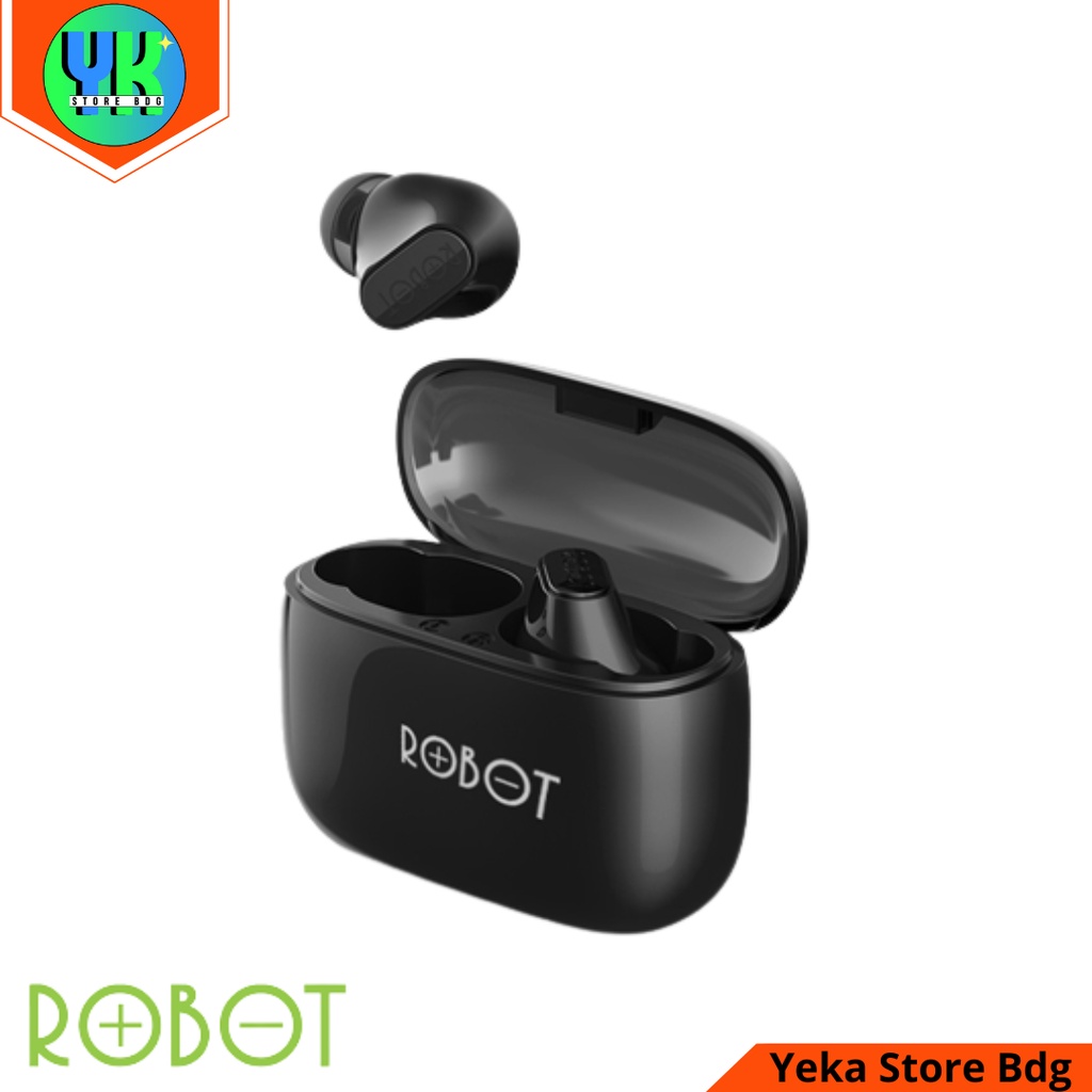 Jual Earphone Bluetooth Robot Airbuds T20S (Earphone Bluetooth 5.3 ...