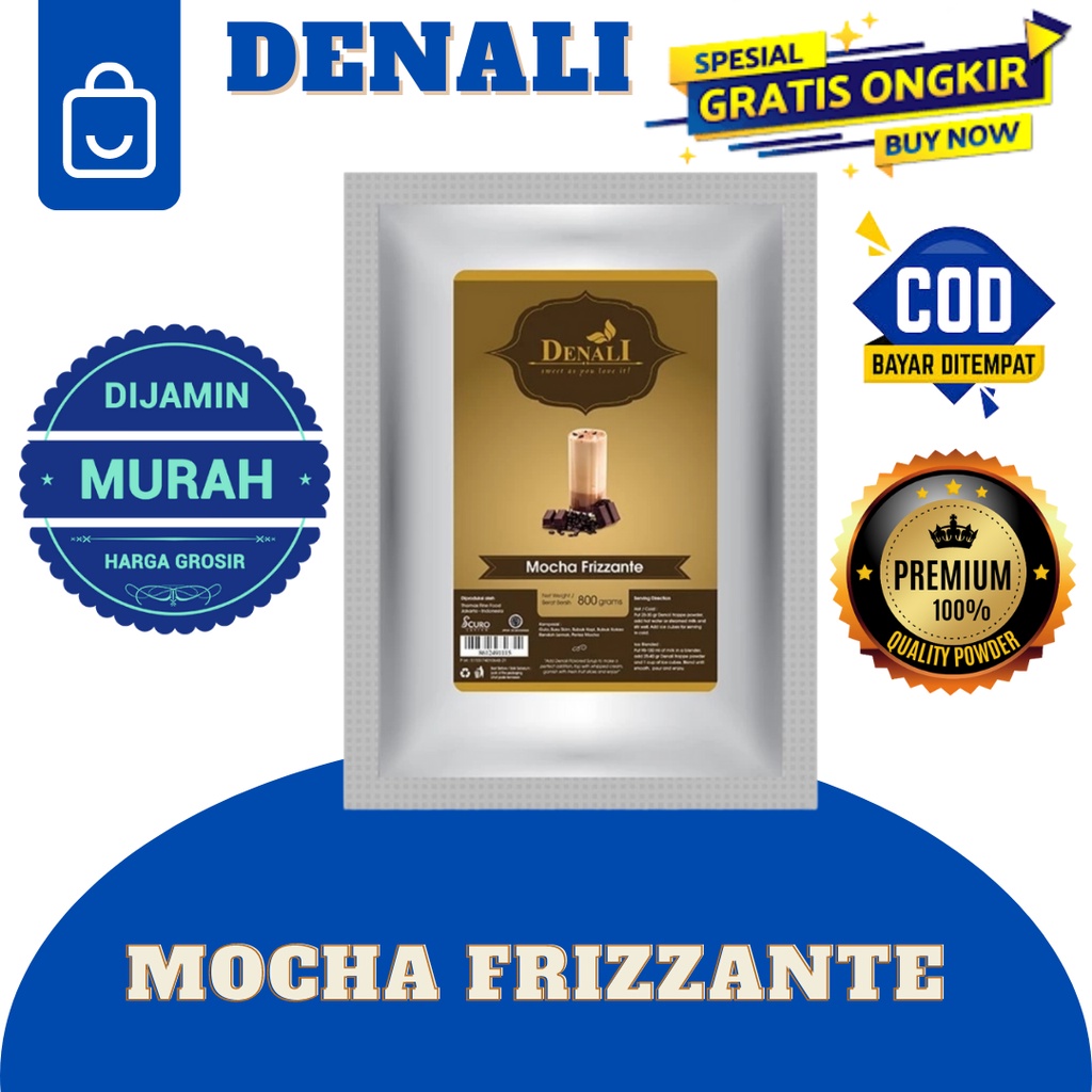 Jual DENALI MOCHA FRIZZANTE POWDER RASA MOCA FRAPPE MINUMAN KEKINIAN ...