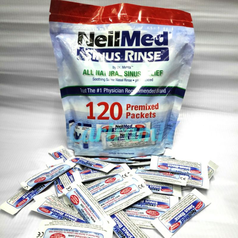 Jual NeilMed Sinus Rinse Premixed Packets Per Sachet Original | Shopee ...
