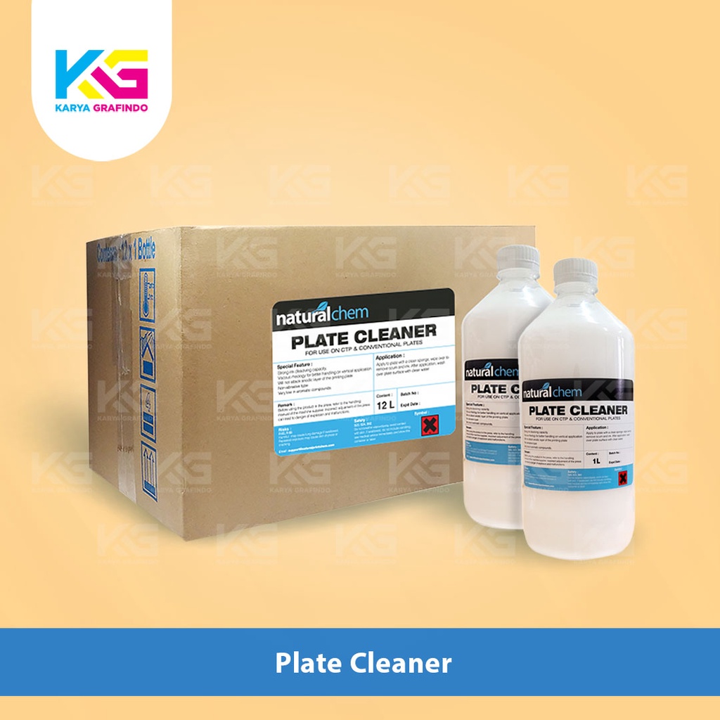 Jual PLATE CLEANER NaturalChem, for CTP & Conventional Plate | Shopee ...