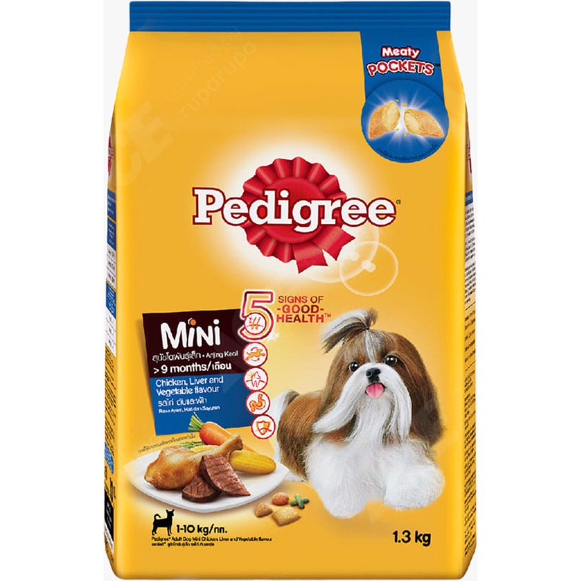 Jual Makanan Anjing Ras Kecil Pedigree Small Toy Mini Chicken Breed 1 ...