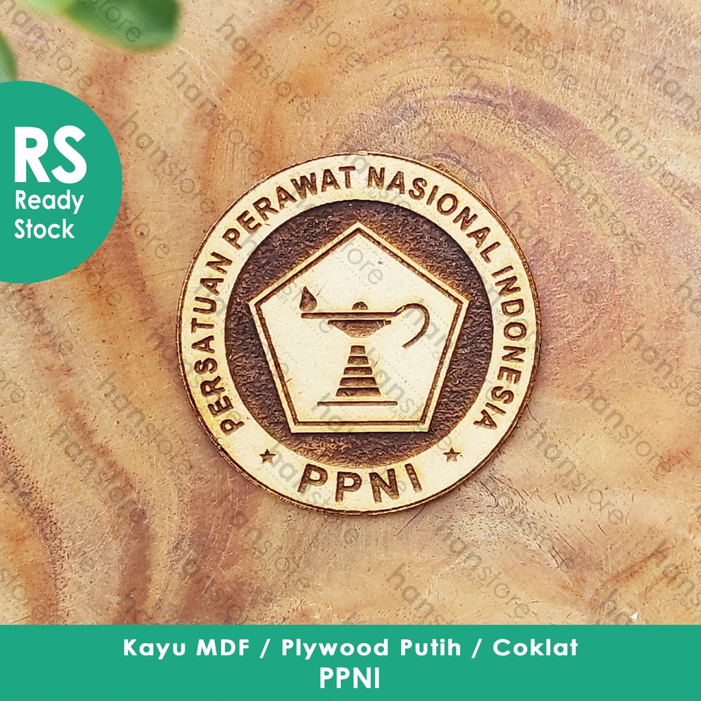 Jual RS 5 / 6 / 7 / 8 / 10 / 12 / 13,5 / 15 cm Logo PPNI "PERSATUAN PERAWAT NASIONAL INDONESIA ...