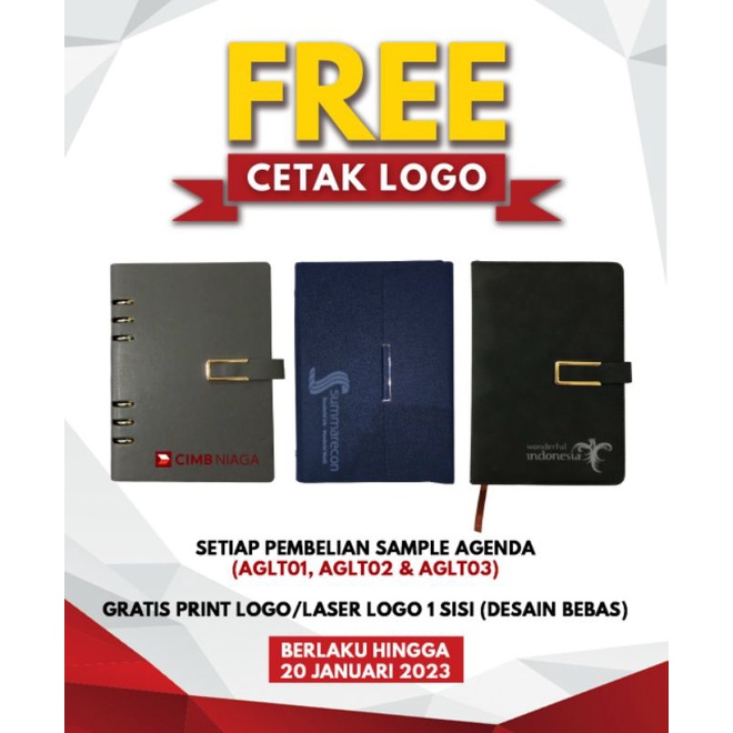 Jual Buku Agenda AGLT01 Catatan sampul kulit A5 elegant leather binder ...