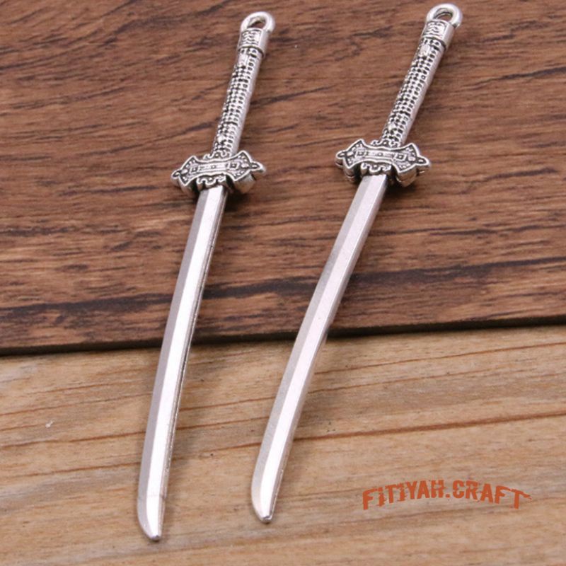 Jual Charm Aneka Pedang Charm DIY Aksesoris Model Pedang Dan lainnya ...