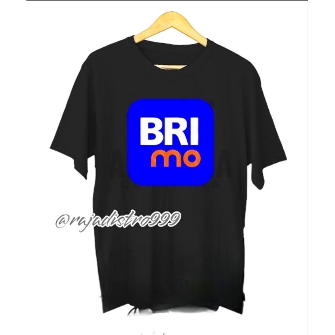 Jual Baju kaos BRI Brimo Logo Perusahaan BRI MO | Shopee Indonesia