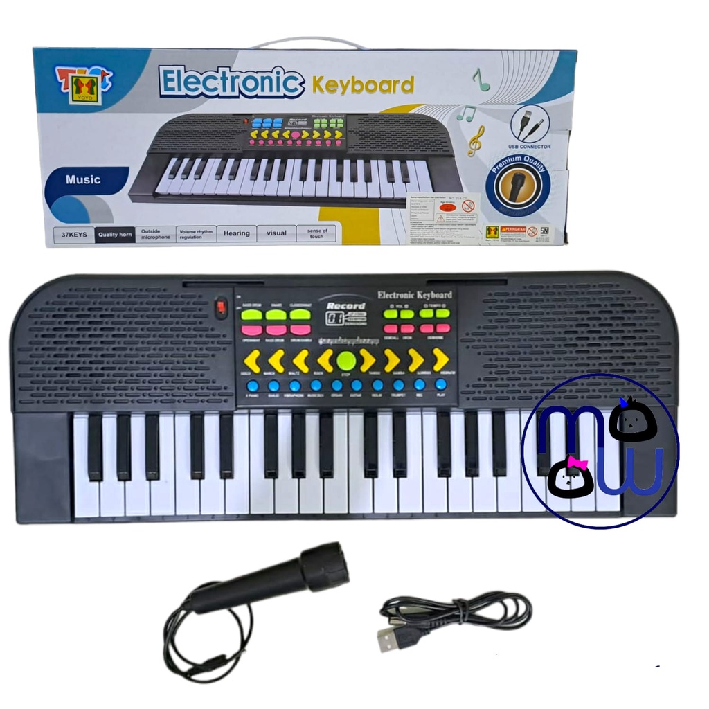 Jual Electronic Keyboard 37 Keys - Mainan Piano Anak - mainan musik ...