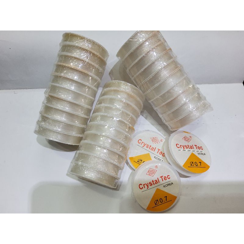 Jual Senar elastik / karet transparan / nangsi gelang (per roll ...