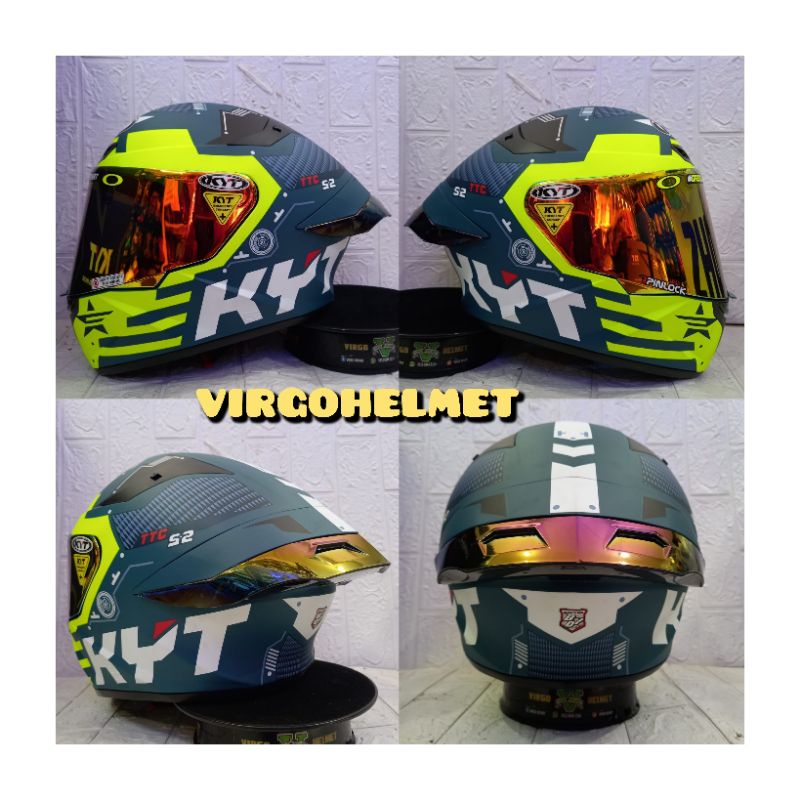 Jual HELM KYT TT COURSE NEW MOTIF FUSELAGE MATT YELLOW PAKET GANTENG TERMURAH 2KG | Shopee Indonesia