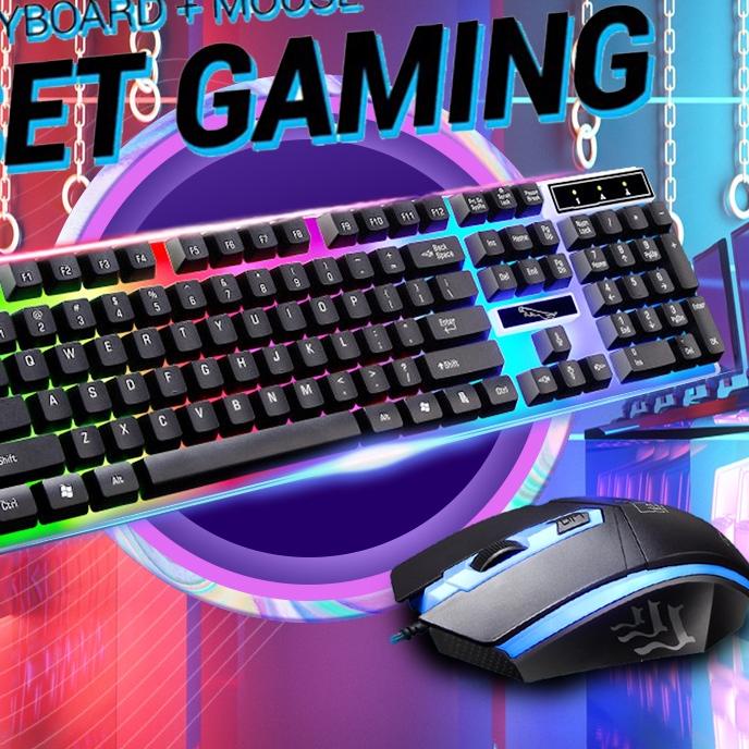 Jual COD | KI3 | [100%ORIGINAL]Gaming Keyboard Mouse Gaming Full Set ...