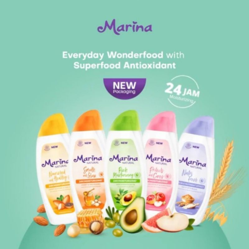 Jual Marina Handbody Lotion & Marina Body Serum Healthy Booster Bright ...