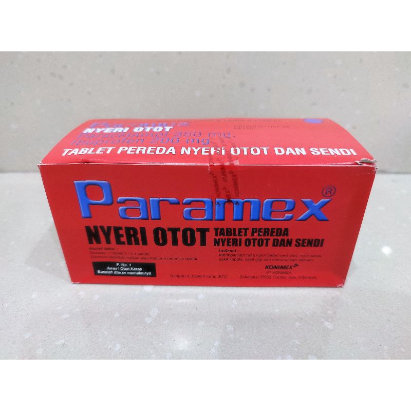 Jual 1 BOX PARAMEX OTOT / 1 PAK PARAMEX NYERI OTOT / PARAMEX OTOT / 1 ...