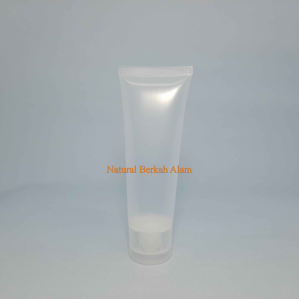 Jual Tube 80 Gr Nat 35 X 120 Fliptop / Tube Kosmetik / Tube Facial Wash / Tube Cream / Botol ...
