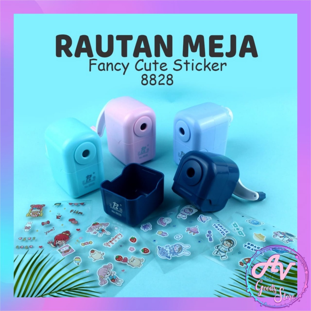 Jual Rautan Meja + Sticker 8828 / Serutan Meja Sticker / Rautan Pensil ...