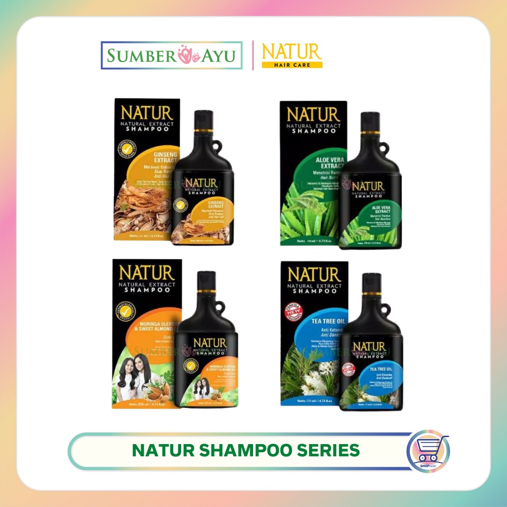 Jual Natur Shampoo 80Ml dan 140Ml | Shopee Indonesia