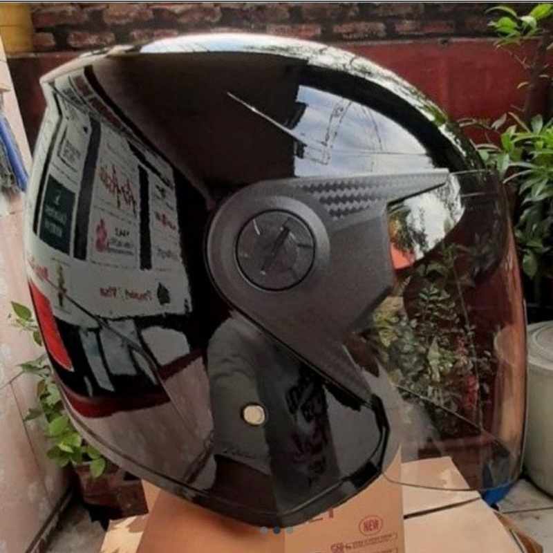Jual helm honda PCX original by AHM warna hitam Honda newPCX helmet ...