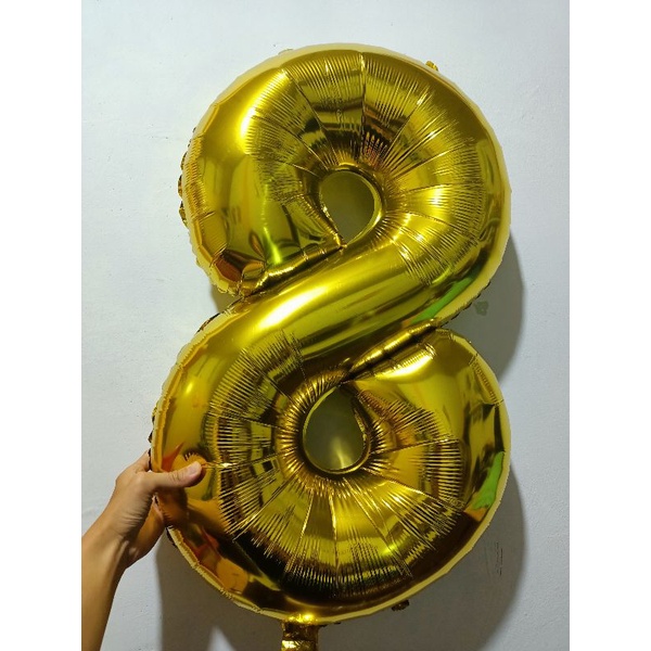 Jual balon angka size 80cm | Shopee Indonesia