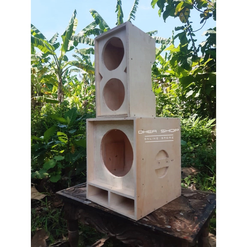 Jual [PAKET HEMAT] Box Speaker Miniscoop 6inch + Line Array 4 Inch ...