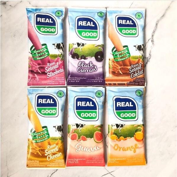 Jual Susu UHT Realgood / Real Good Mini - Netto 50ml | Shopee Indonesia