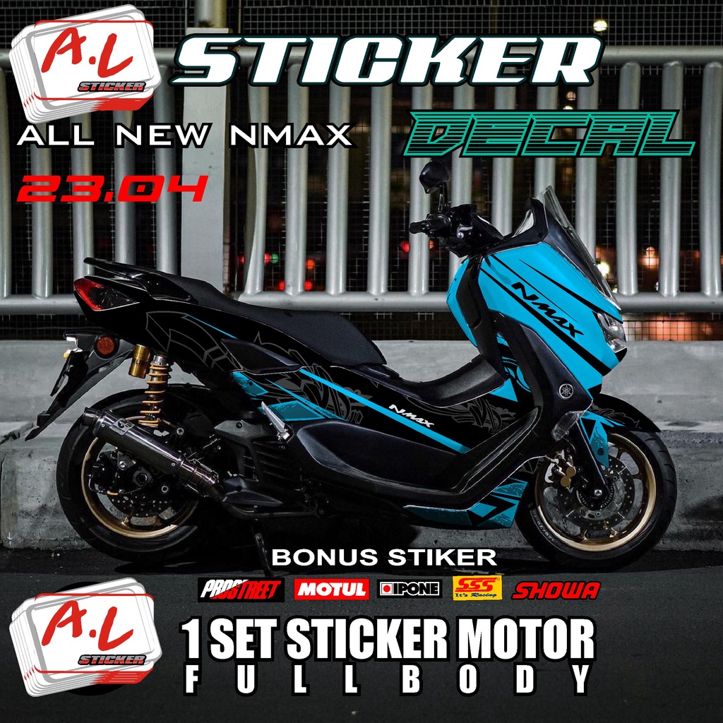Jual Decal DEKAL STICKER Nmax ALL NEW NMAX FULL BODY BODI TERBARU ...
