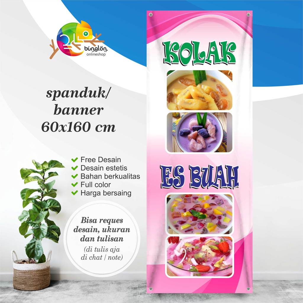Jual Spanduk Banner Kolak, Spanduk Es Buah, Spanduk Takjil | Shopee ...
