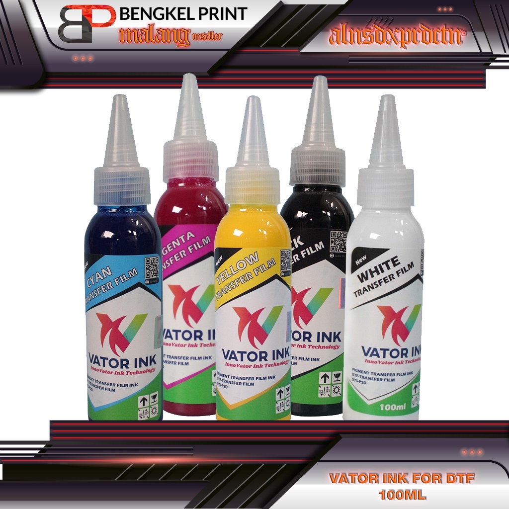 Jual Tinta DTF Vator Ink, Helvetica Paint Tinta Khusus DTF 100 ML ... Jual Tinta DTF Vator Ink, Helvetica Paint Tinta Khusus DTF 100 ML ...