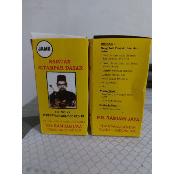 Jual Ramuan Sitampar Dasar/ Obat Oles Gatal Multifungsi//Jamu ...