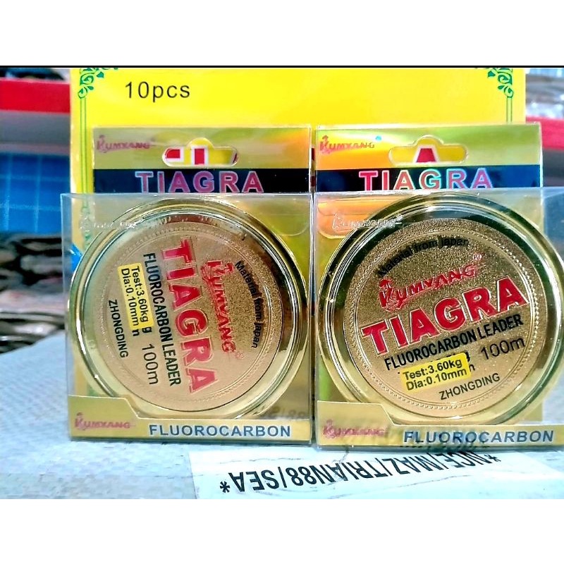 Jual senar super tiagra flourucarbon leader 100m | Shopee Indonesia