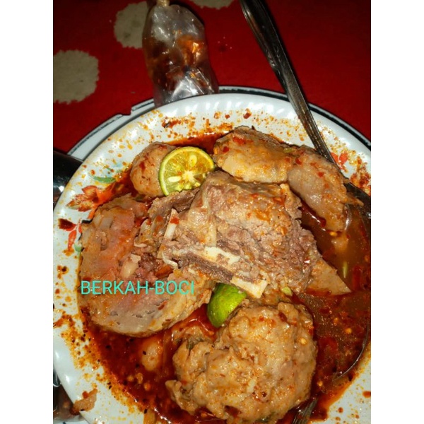 Jual baso iga sapi jumbo gurih pedas spesial | Shopee Indonesia