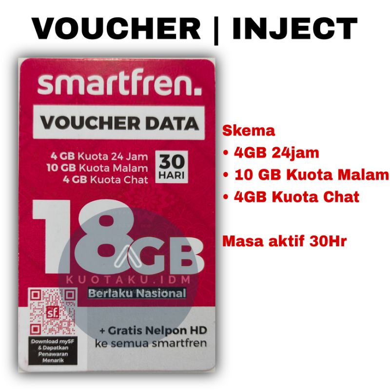 Jual TERMURAH VOUCHER Smartfren Unlimited Kuota Smartfren 6GB 12GB 30GB Data Smartfren Nonstop ...