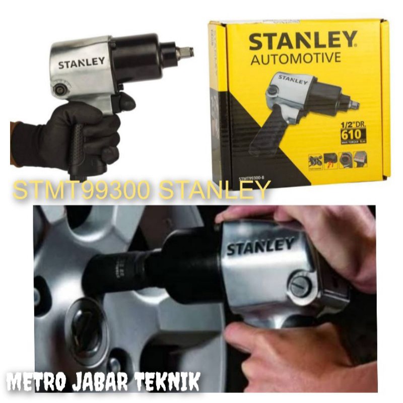 Jual Mesin Air Impact Wrench 1/2" Stanley ( 99300 ) 610Nm - 450ft-lbs ...