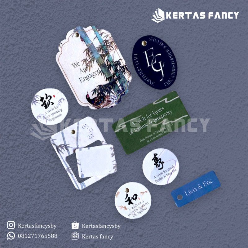 Jual (PREORDER) TAG HAMPER/SOUVENIR TAG / HANG TAG HAMPER / LABEL ...