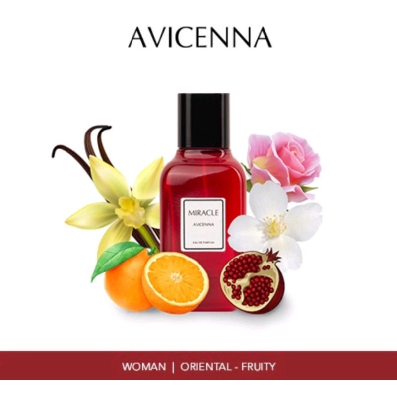 Jual Parfum Avicenna Miracle W (New) EDP 100 ml | Shopee Indonesia