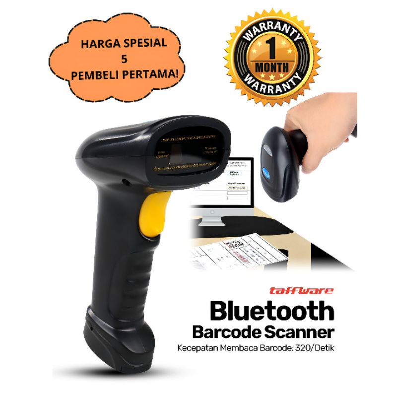 Jual Alat Kasir Barcode Scanner / Pemindai Kode Batang / Laser Pembaca ...