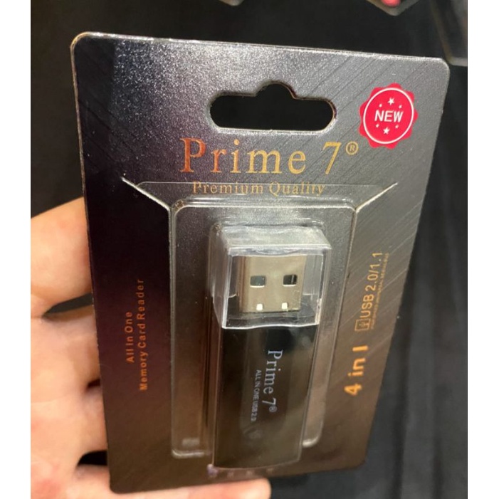 Jual CARD READER PRIME 7 PREMIUM QUALITY 4in1 ALL IN ON MEMORY CARD ...
