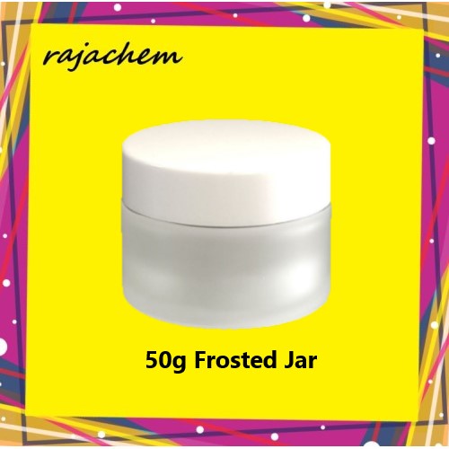 Jual Pot Kaca Frosted 50g Tutup Putih 50 g Glass Frosted Jar | Shopee ...