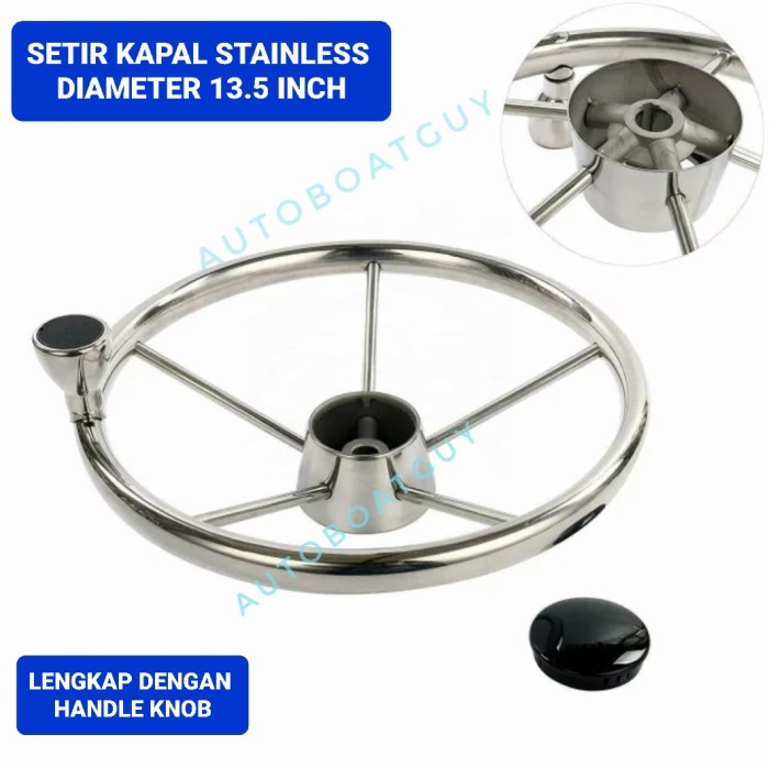 Jual Fer Setir / Stir Kapal Speedboat Perahu Stainless / Plastik Macam2 ...