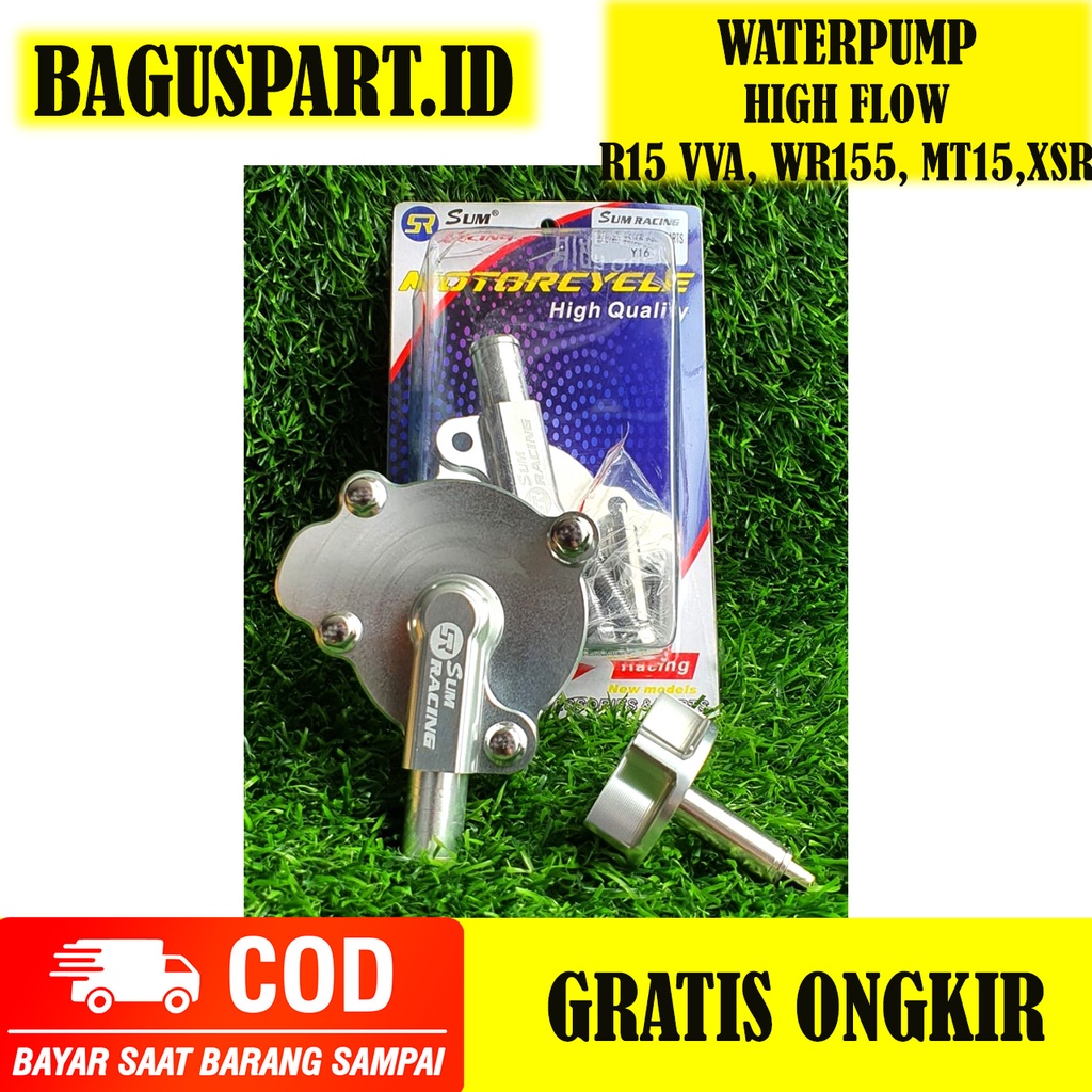 Jual WATERPUMP RACING HIGH FLOW Yamaha R15 V3 / WR 155 / MT15 / NEW MX ...