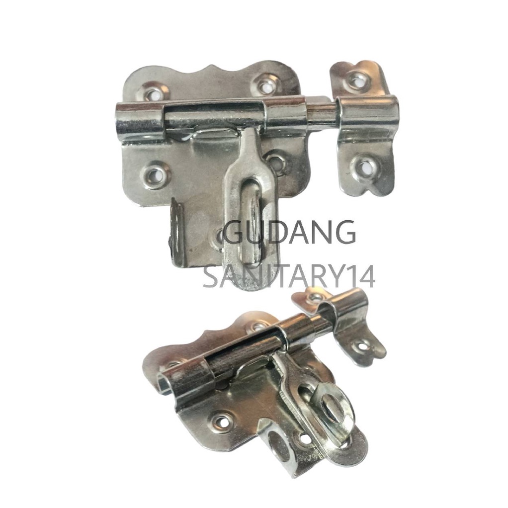 Jual Grendel overpal kupu 2 inch grendel kunci slot pengaman pintu dan ...