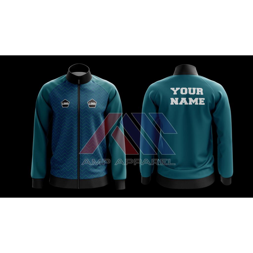 Jual Jaket Printing Sublim Custom kain lotto Premium | Shopee Indonesia