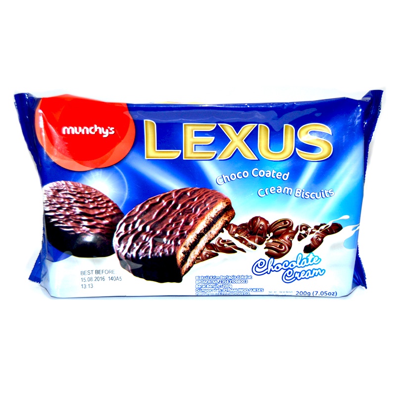 Jual Lexus Bisc Choco Coated 200Gr | Shopee Indonesia
